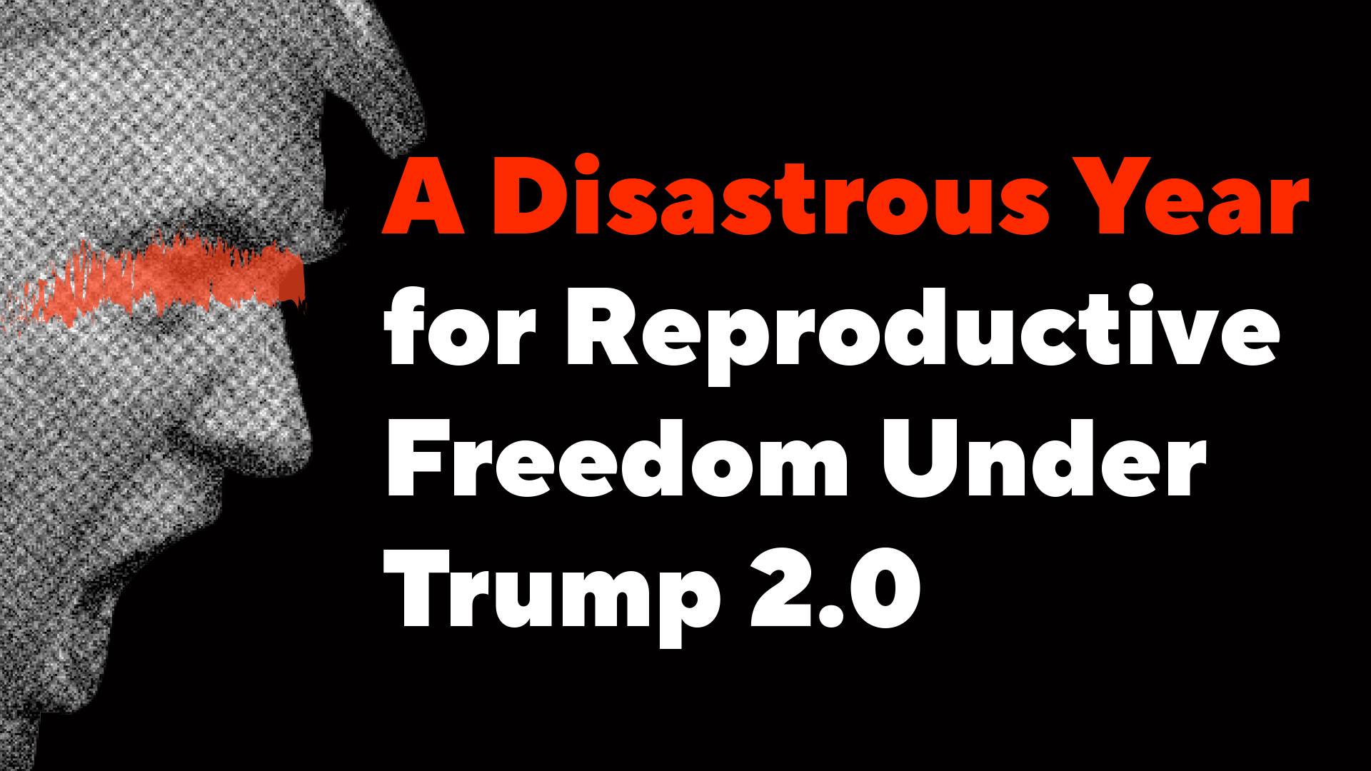 A Disastrous Year for Reproductive Freedom Under Trump 2.0